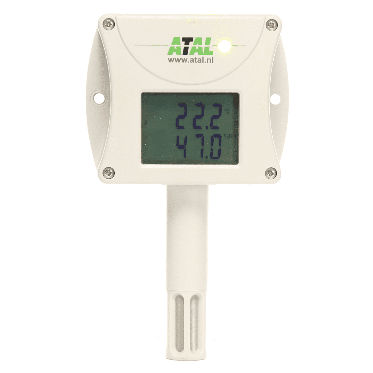 AT-VLI-102DE CO2, temperatuur en RV sensor met Ethernet communicatie | ATAL