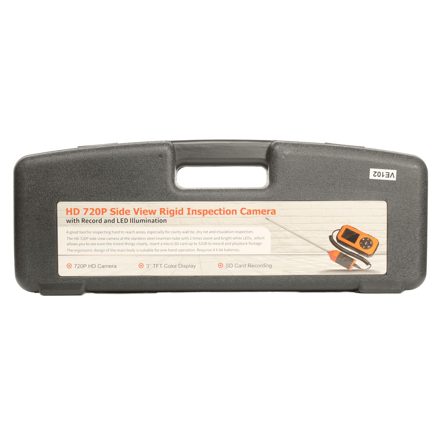 VE101 Video Endoscoop voor bouwkundig onderzoek in spouwmuren met ...