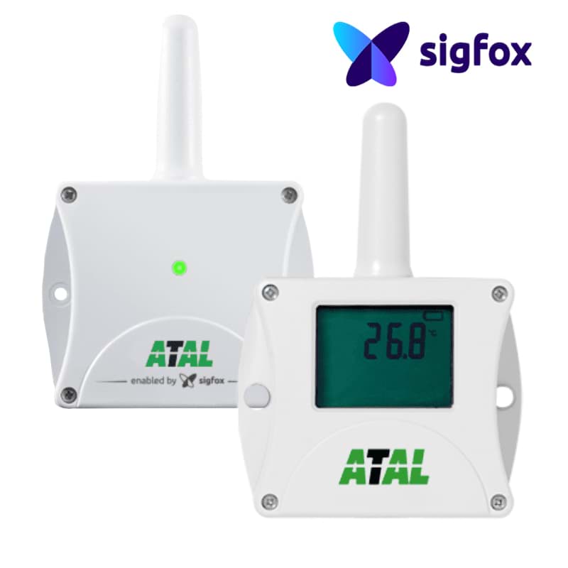 Draadloze temperatuursensor met sigfox communicatie, batterij gevoed | ATAL